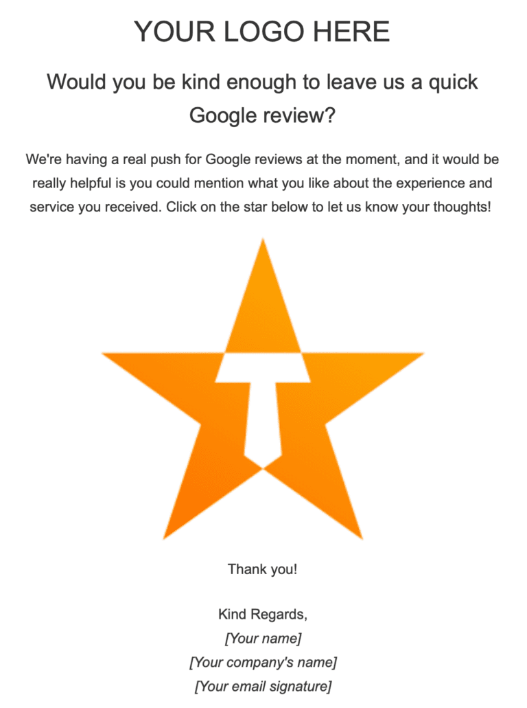 How To Ask For A Review Template 2 Trustist Customer Reviews